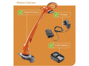 Flymo EasiTrim 250 18V Cordless Grass Trimmer with 2Ah Battery Charge